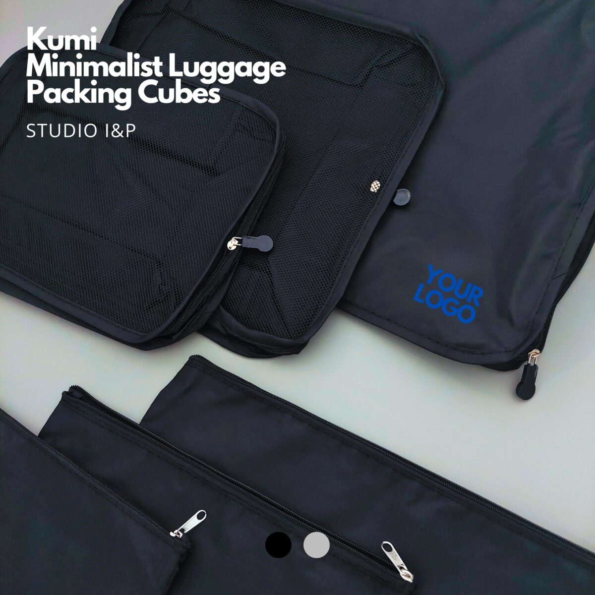Kumi Minimalist Luggage Packing Cubes By Studio I&P
